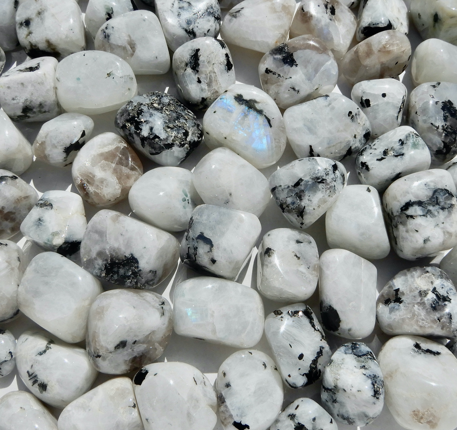 Moonstone Tumbled Stones - MOON SOUL MAGIC