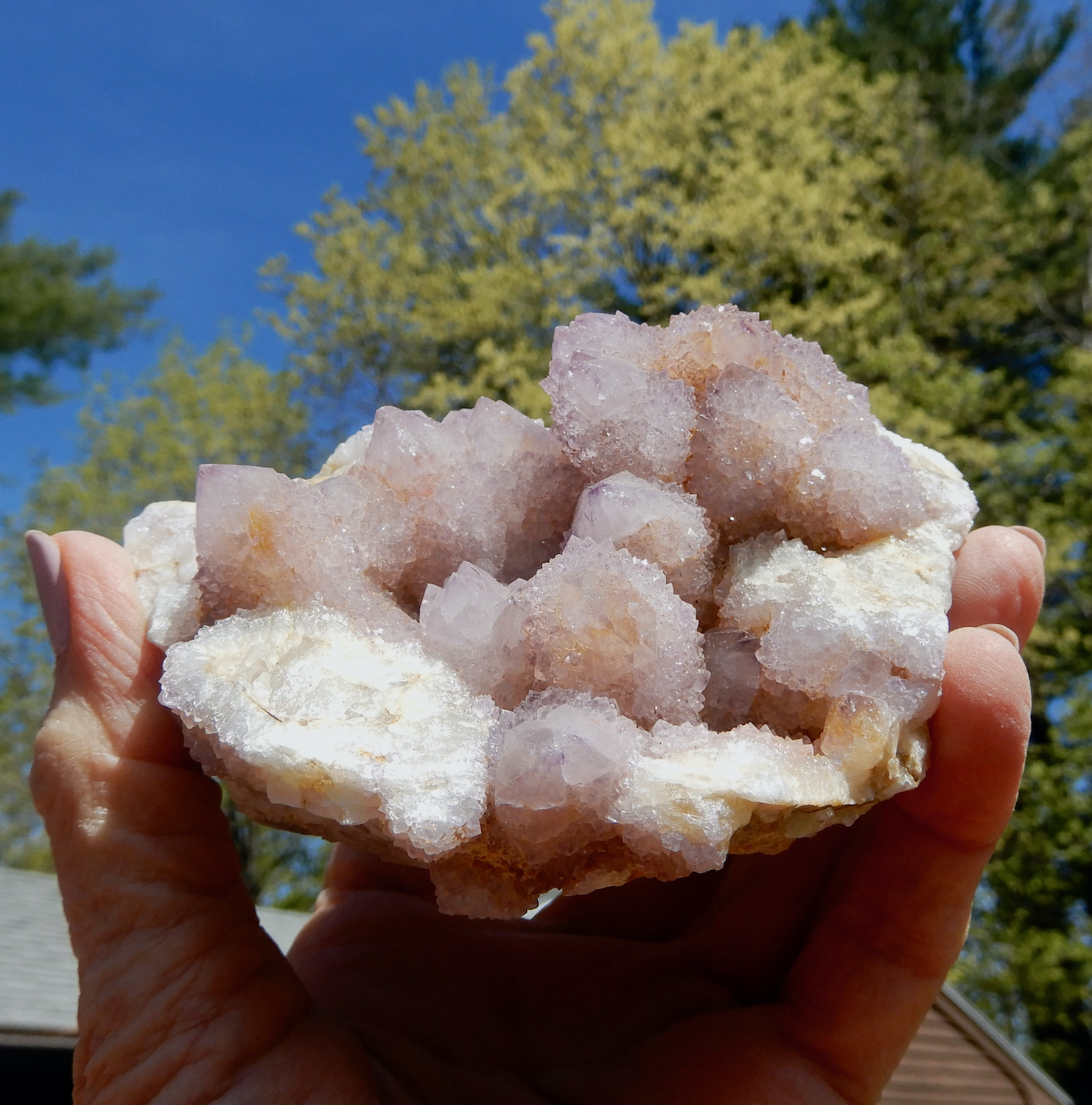 Spirit Quartz Large Cluster - MOON SOUL MAGIC