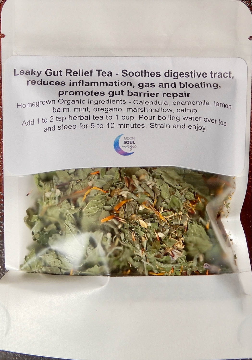 Leaky Gut Relief Herbal Tea - MOON SOUL MAGIC