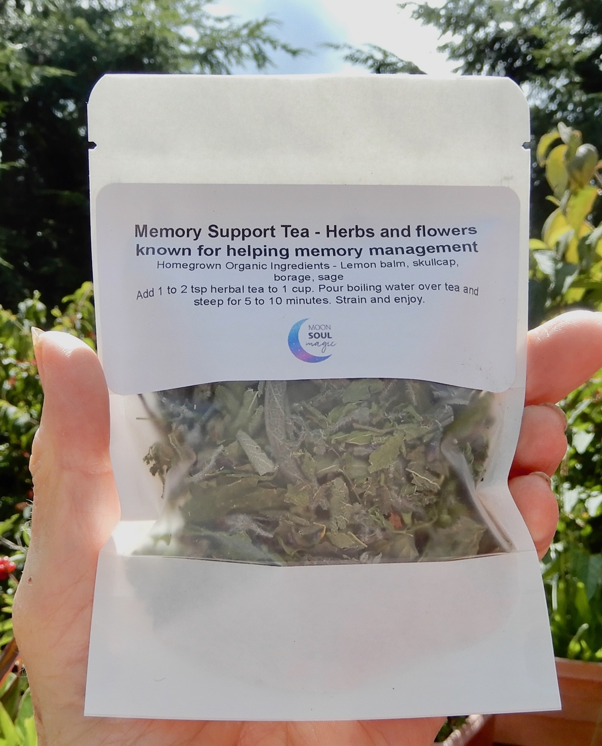 Memory Support Herbal Tea - MOON SOUL MAGIC